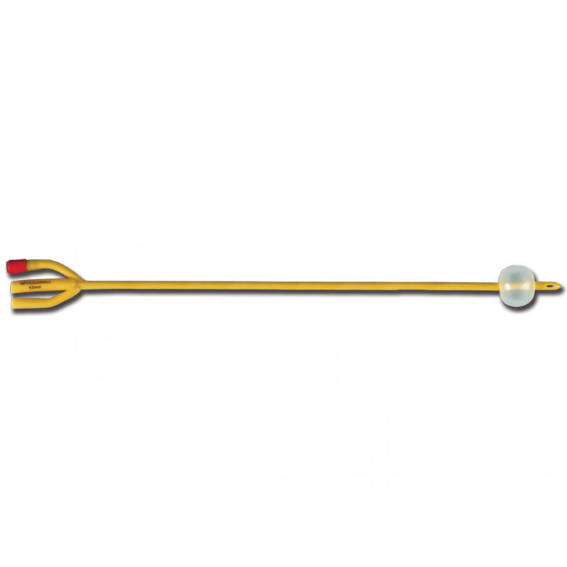 3-WAY FOLEY CATHETER single use with baloon