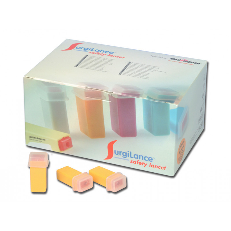 ONE-STEP NEEDLE automatic lancets - G26