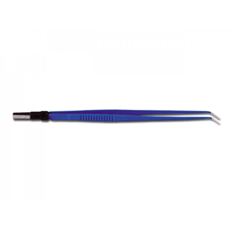 BIPOLAR FORCEPS - angled - 0.3 mm points