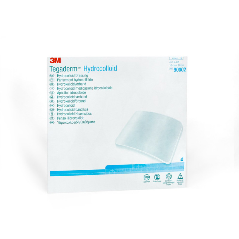 3M TEGADERM HYDROCOLLOID - 10 x 10 cm - square